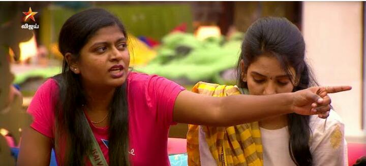 Bigg Boss Tamil: Clashes between Thamarai and Isai Vani - Tellyexpress