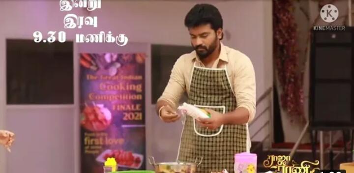 Raja Rani 2: Saravanan to cook mock meat. - Tellyexpress