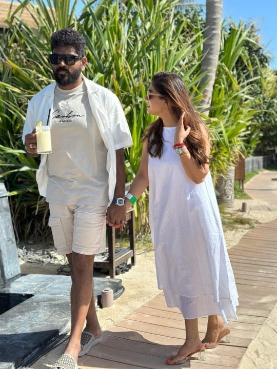 Lady Superstar Nayanthara and family touch down in Saudi Arabia for ...