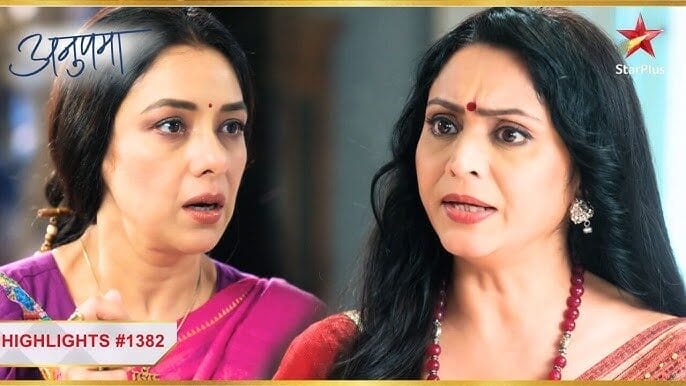 Anupama: Adhya will go back to Megha for Anupama. - Tellyexpress