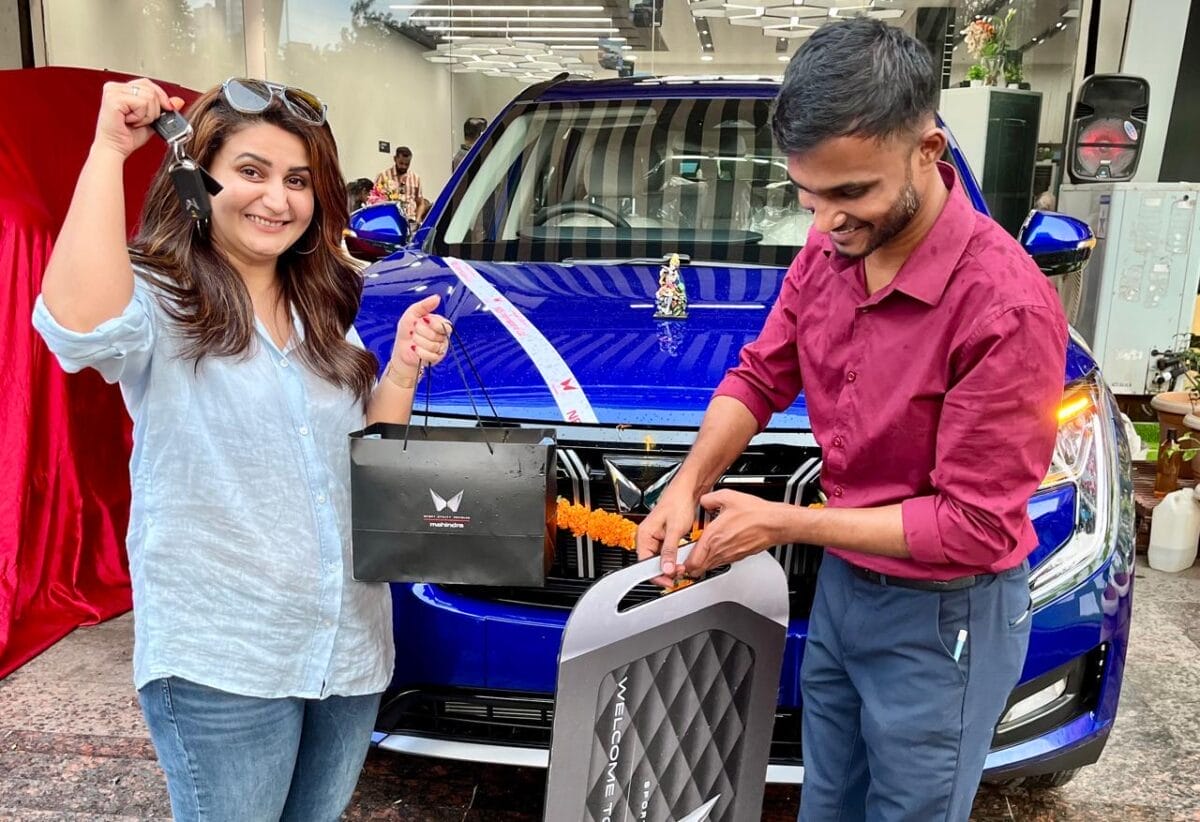 Bhakti Rathod Adds the Mahindra 700 to Her Expanding Collection ... Bhakti Rathod Adds the Mahindra 700 to Her Expanding Collection ...