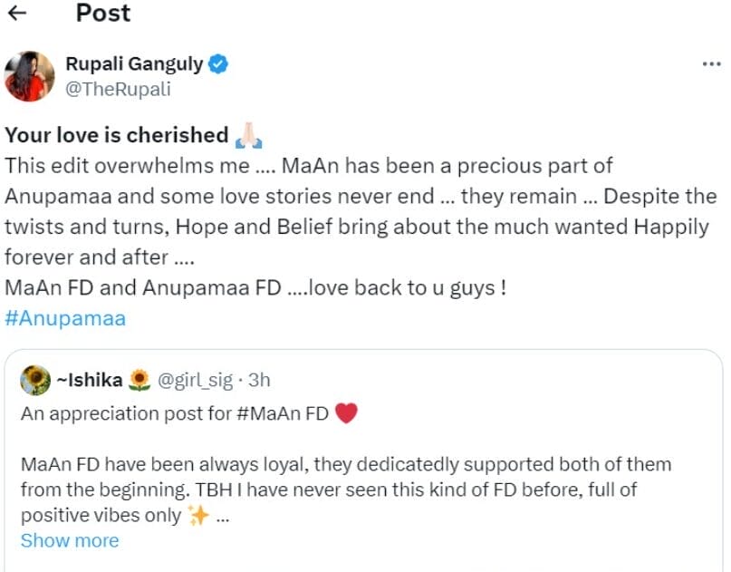 Anupama to copy Yeh Rishta Kya Kehlata Hai famous track; deets inside. - Tellyexpress