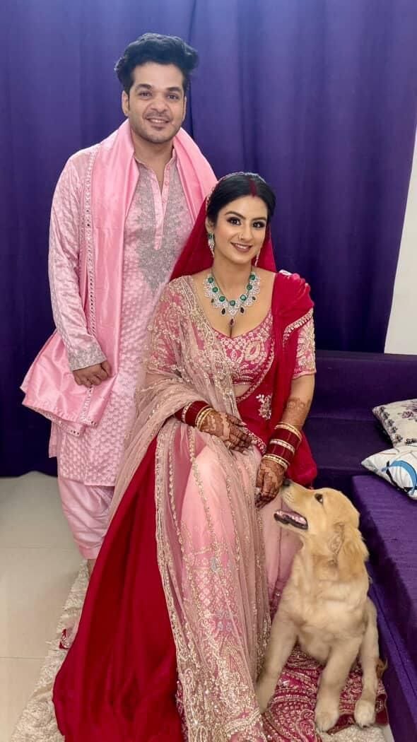 Shivika Pathak and Aryan Share Their First Karwa Chauth & Diwali ...